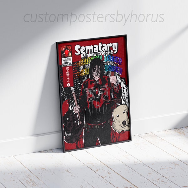 Comic Book Rapper Poster - Etsy