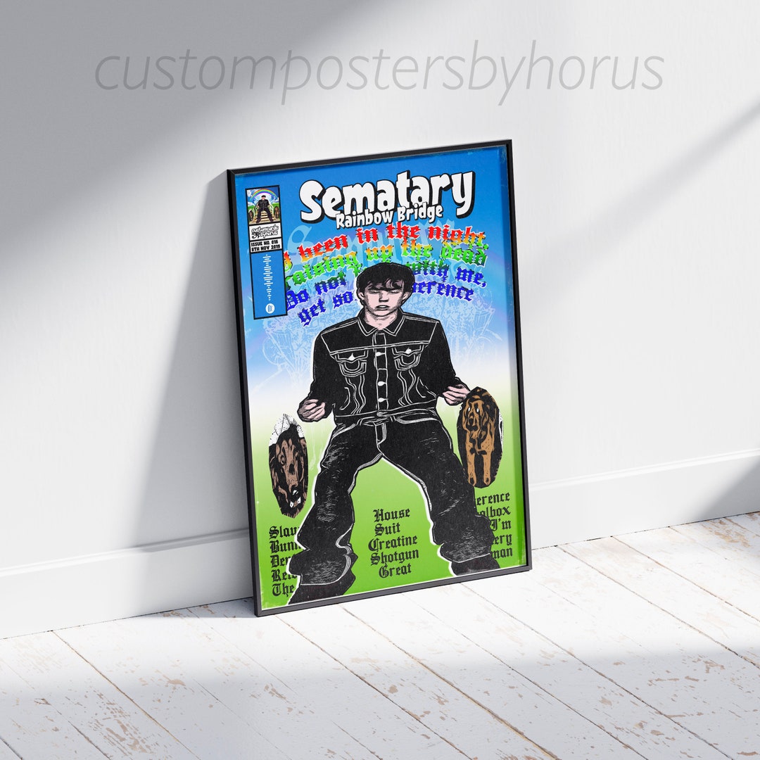 Sematary RB1 Comic Book Style A4 Poster Haunted Mound - Etsy