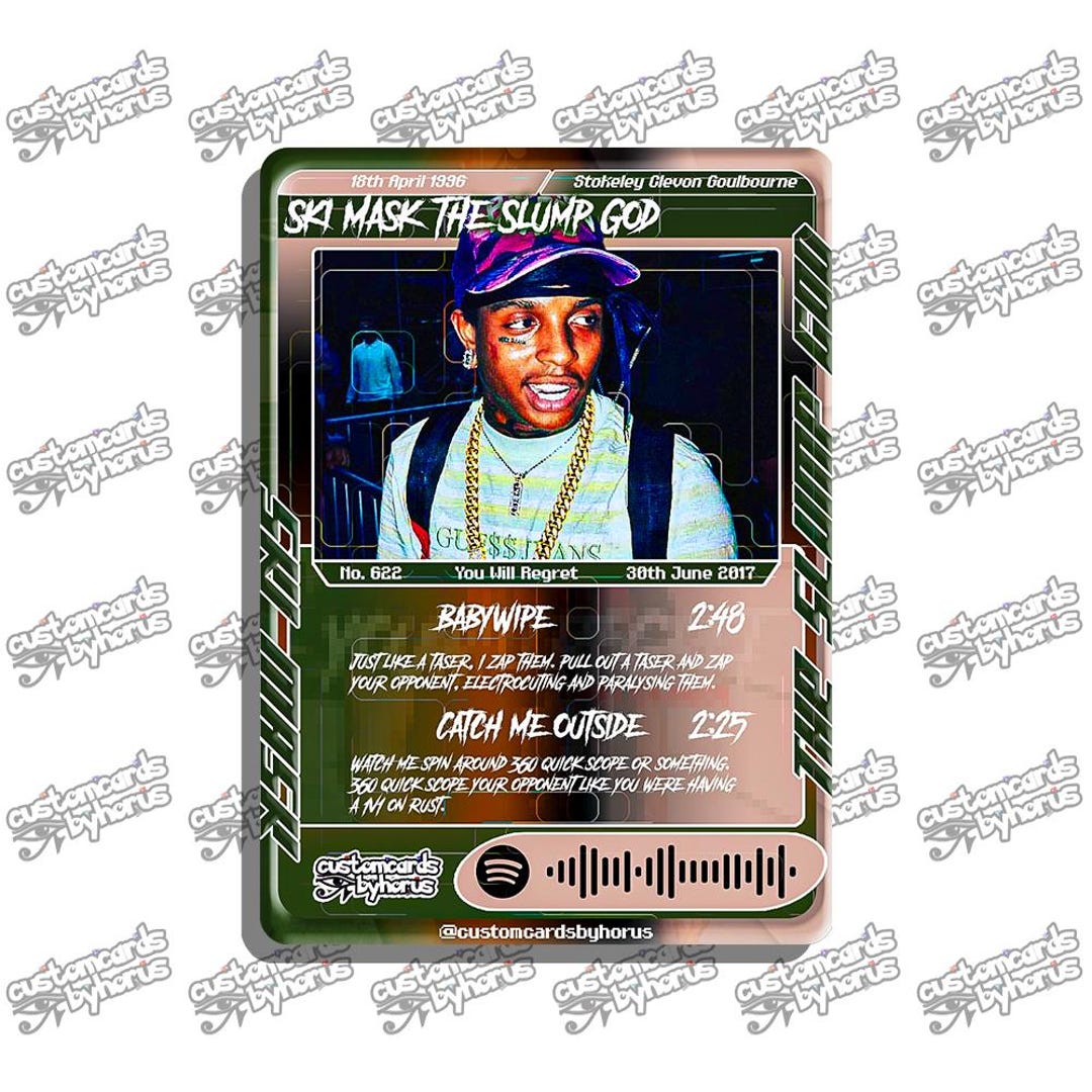 Ski Mask the Slump God Holographic Pokémon Trading Card - Etsy