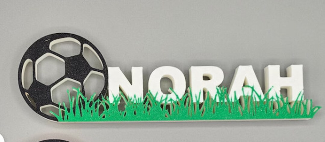 Sports Name Plate - Etsy