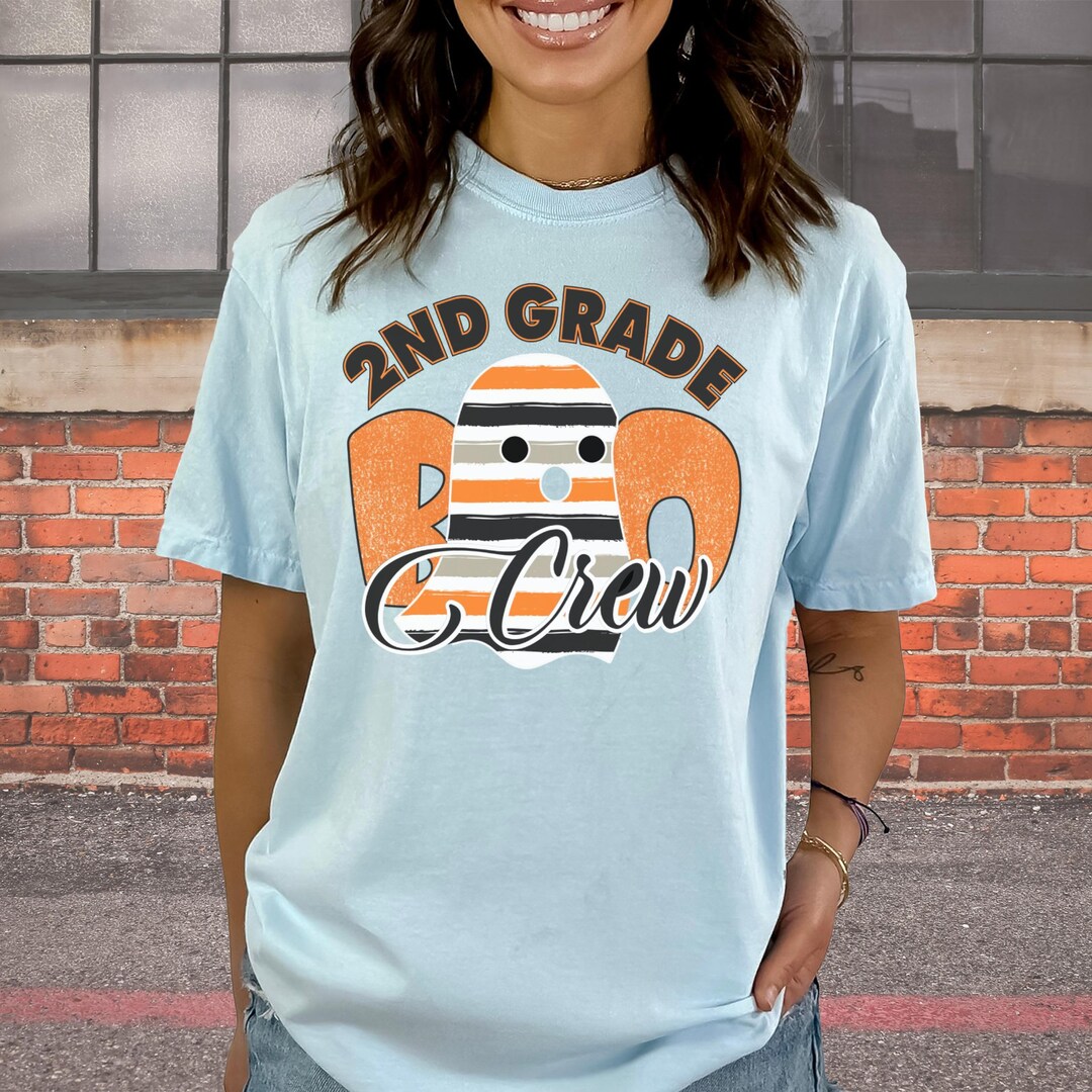 Boo Crew Teacher Shirt: Spooky Ghost Squad Comfort Colors Tee - Etsy