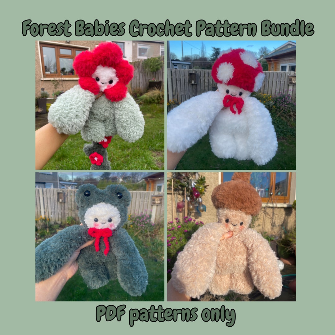 Forest Babies Crochet Pattern Bundle - Etsy