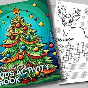 35 Christmas Activities for Kids, Printable Christmas Coloring and ...