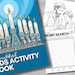 Hanukkah Activity Pack for Kids, 20 Printable Activity Pages, Digital ...