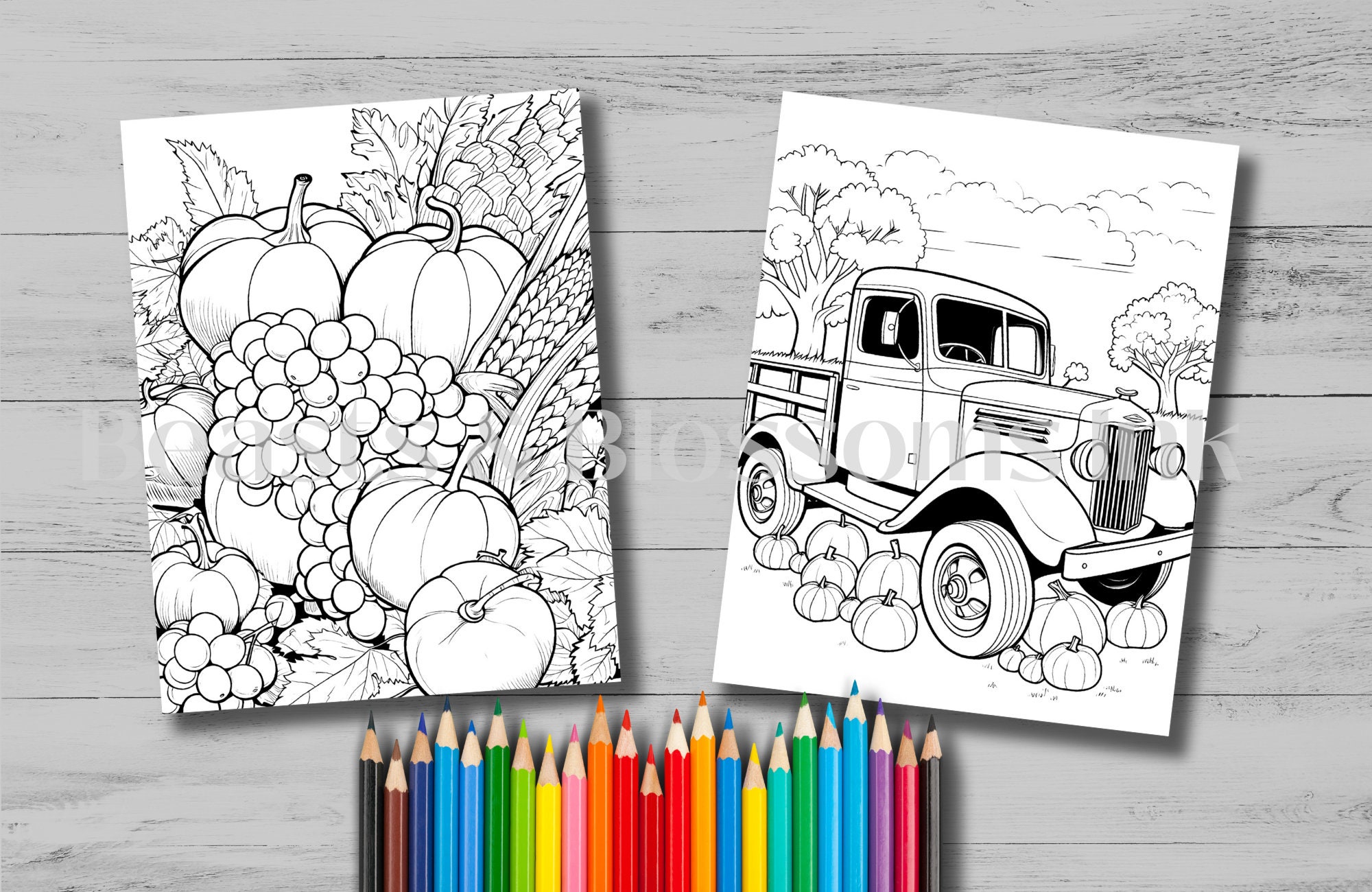 Thanksgiving Activity Pack for Kids, 20 Printable Kids Activity Pages ...