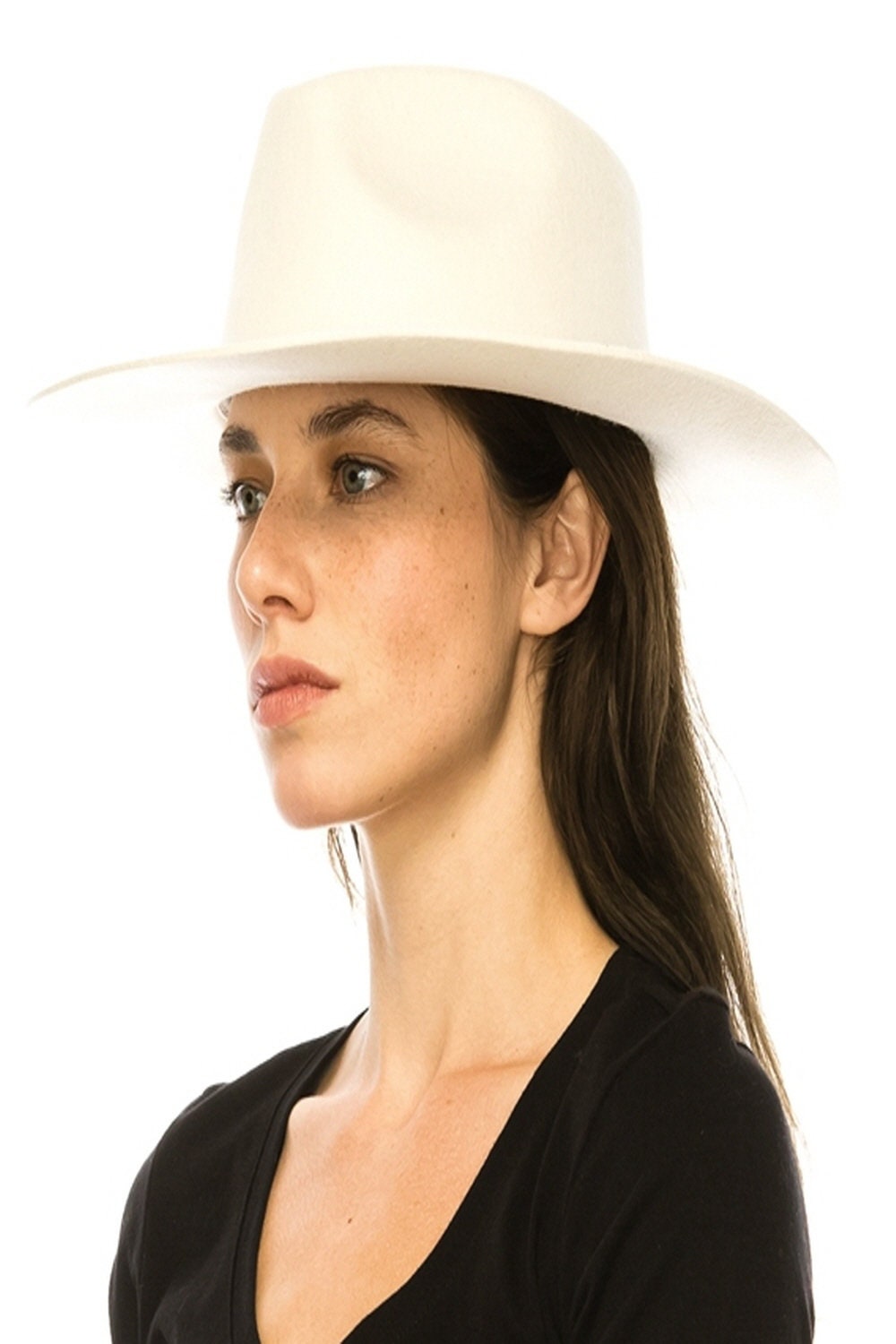 Wool Western Gambler Hat: Unisex Ranch Style, Adjustable Fit - Etsy