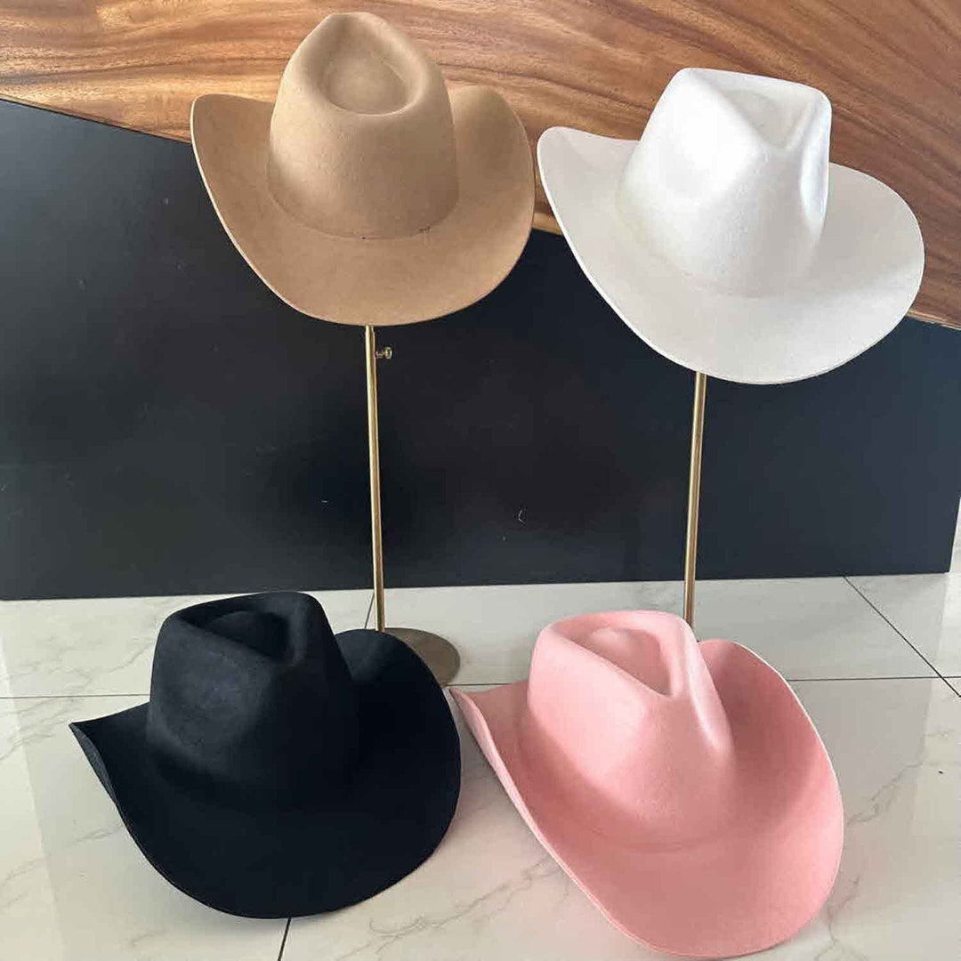 Premium Quality! Stiff Brim Rancher Hat in 100% Australian Wool ...