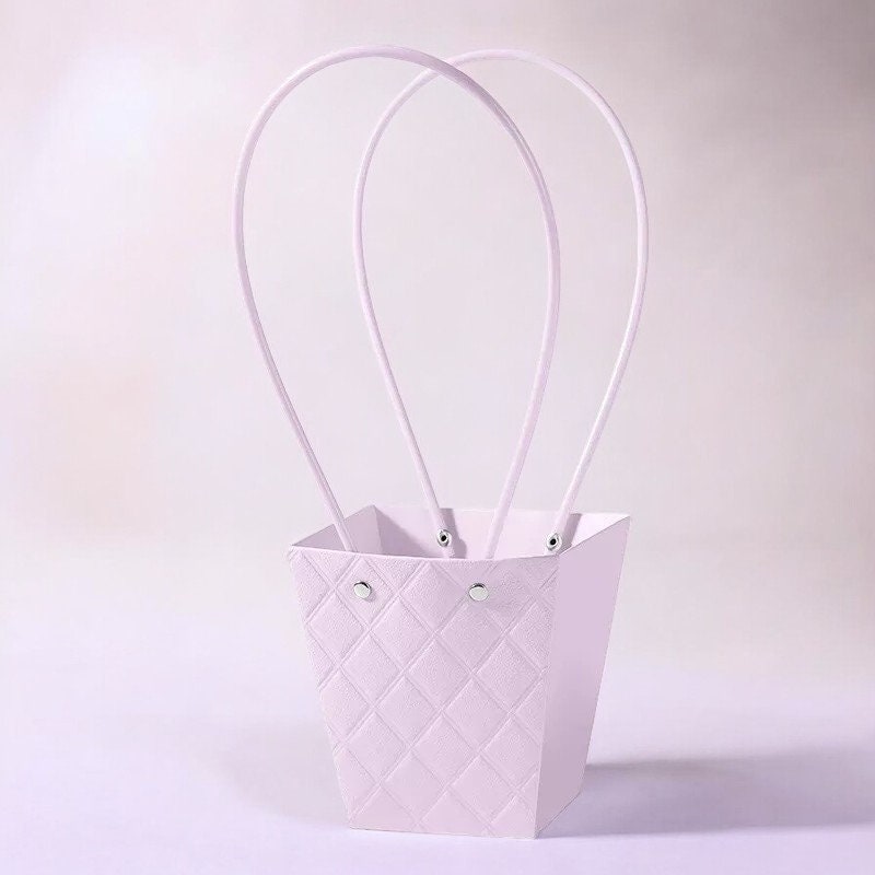 Portable Flower Packaging Box, Wedding Gift Bag, Handbag for Birthday ...