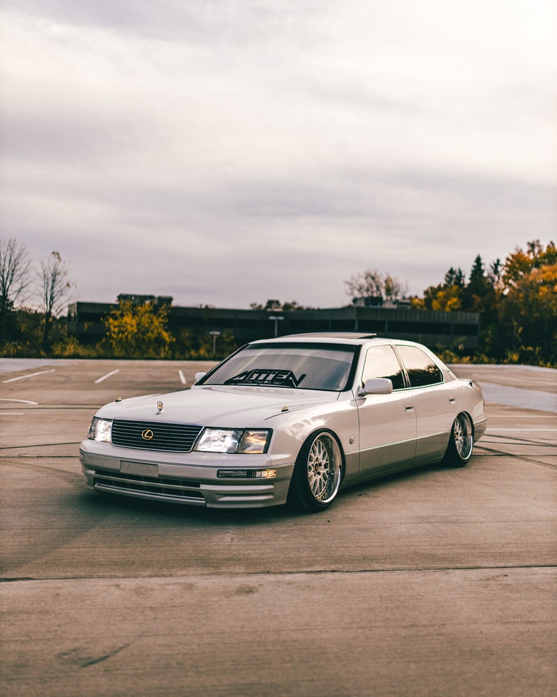 Stanced Lexus LS400 Digital - Etsy