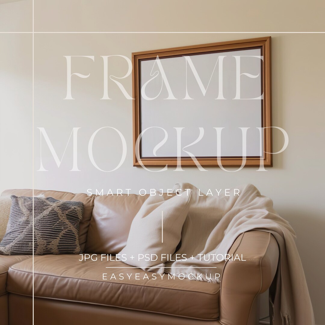 Horizontal Frame Psd, Close up Mockup, Landscape Art Print Mockup ...