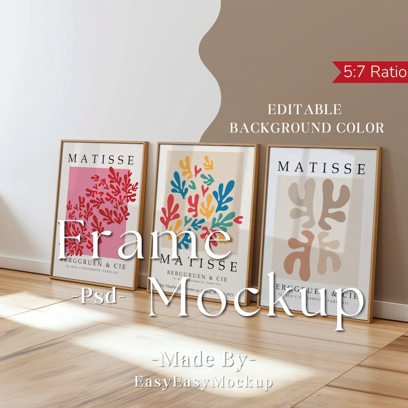 Mockups Set 3 Frames - Etsy UK
