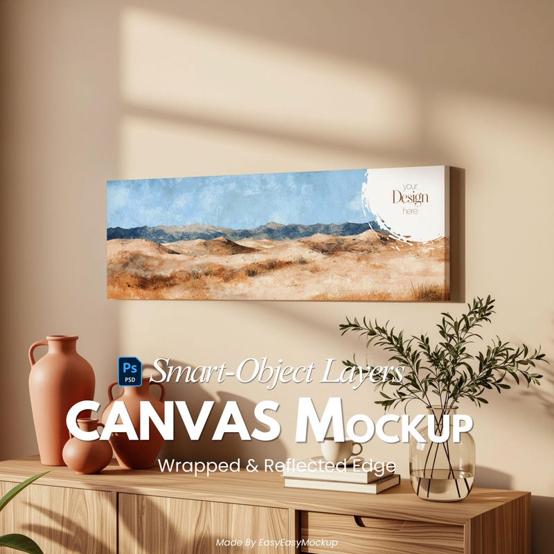 Terracotta Framed Canvas - Etsy