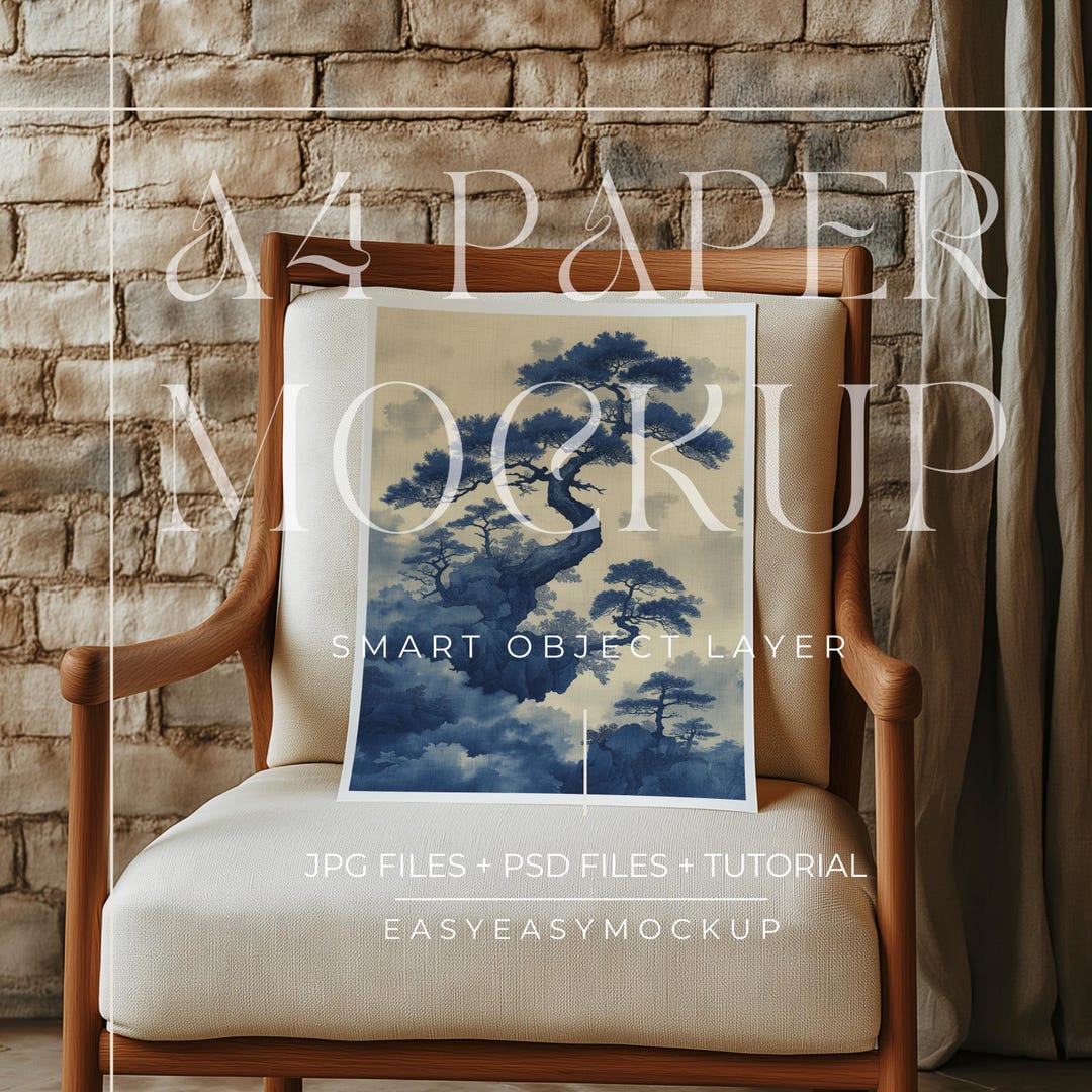 Sheet Paper Mockup, 5x7 Flat Lay Mock Up, Poster Mock Up, A4 Paper Mock ...