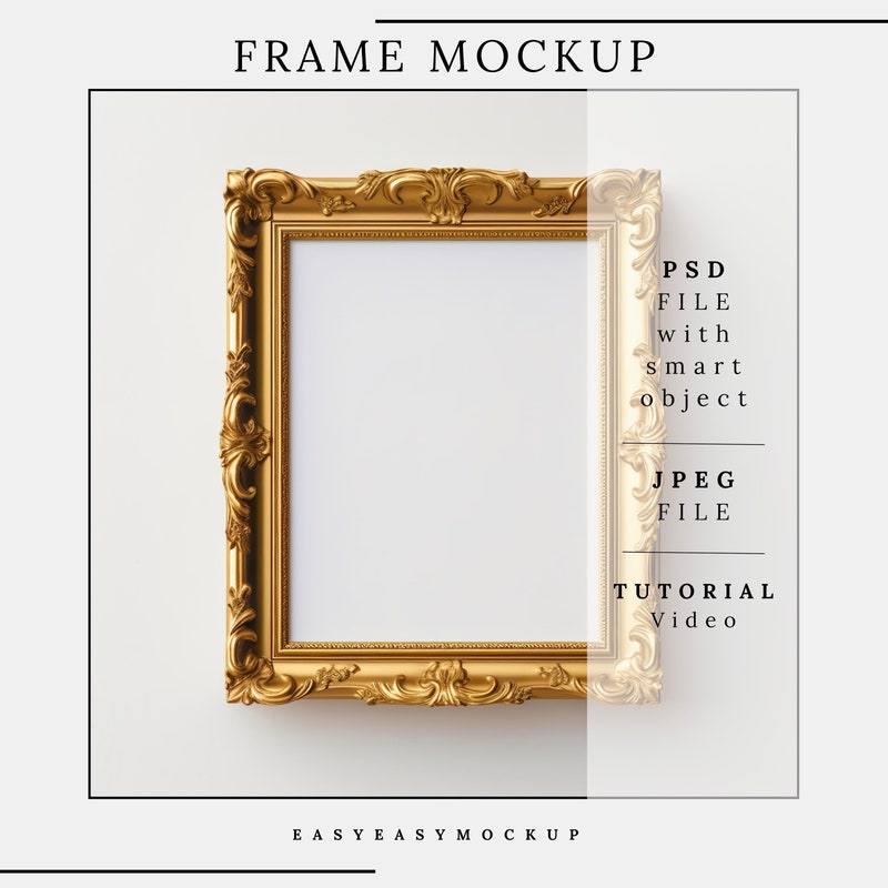 Gold Frame - Etsy