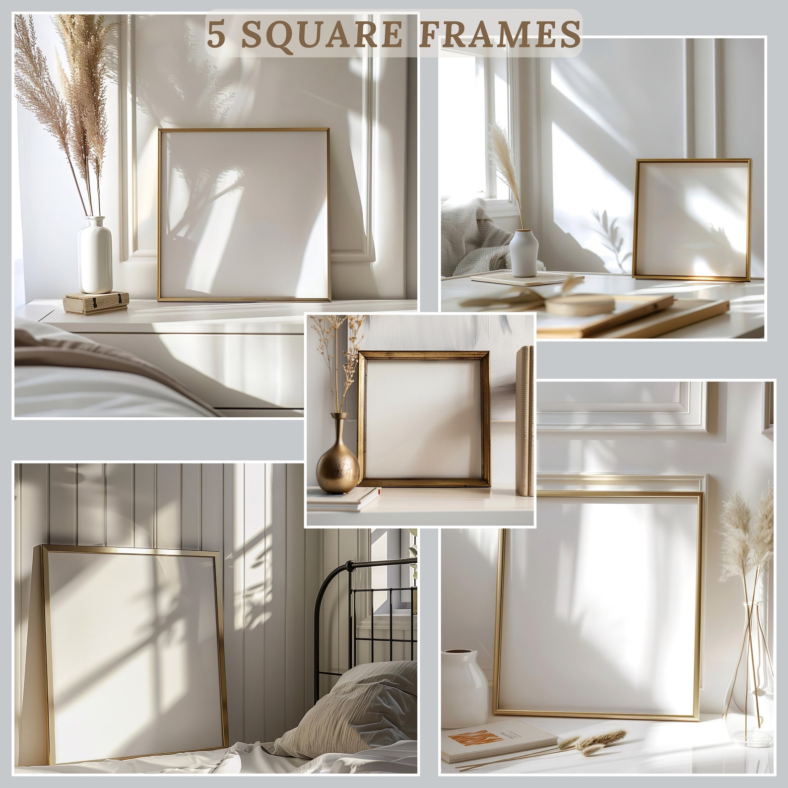 Frames Mockup Bundle Set, Frame Mockup Bundle, 26x PSD Wall Mockup ...