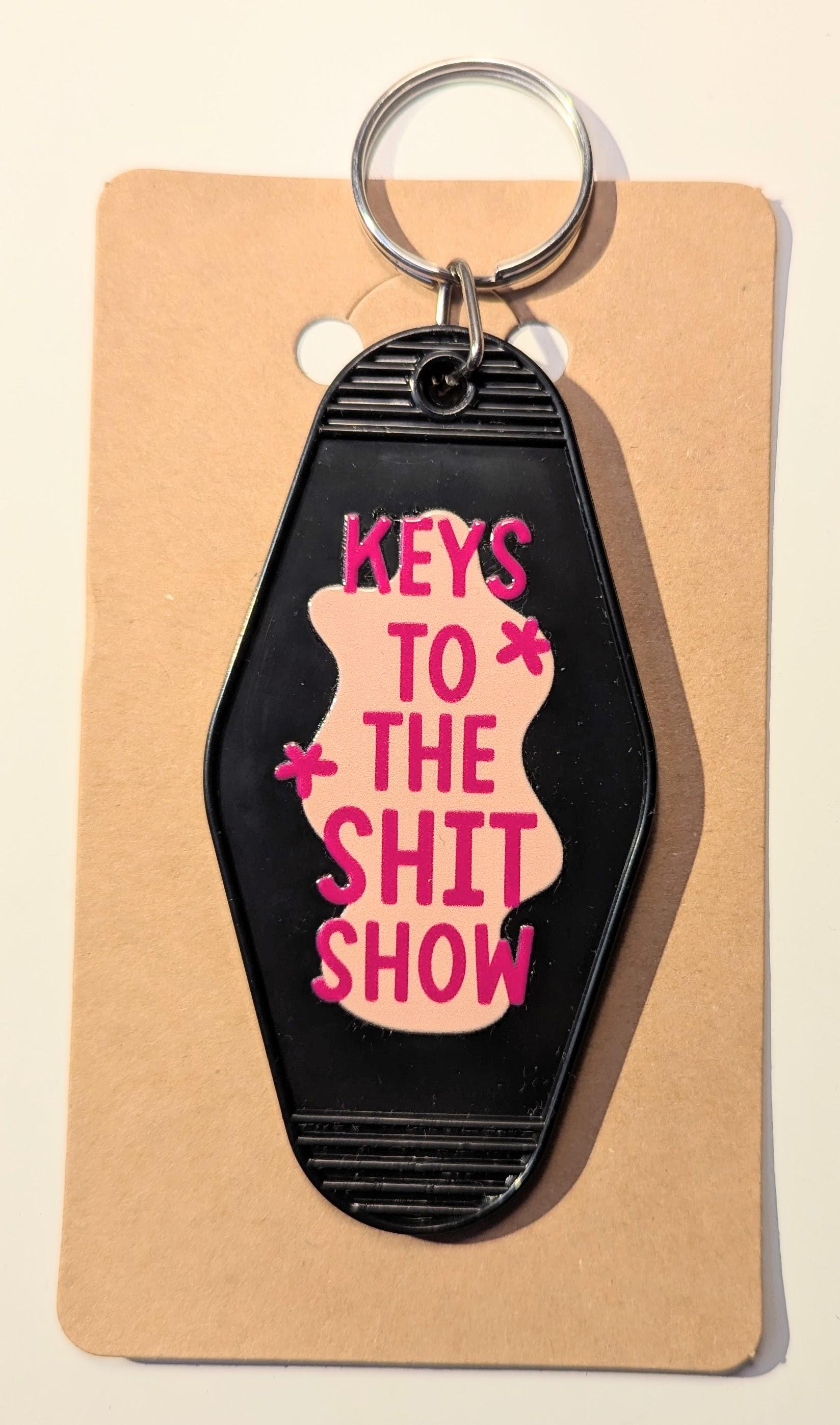 Retro Motel Keychain, Keys - Etsy