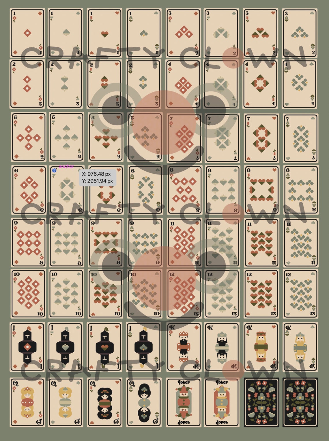 Printable Playing Cards - Etsy