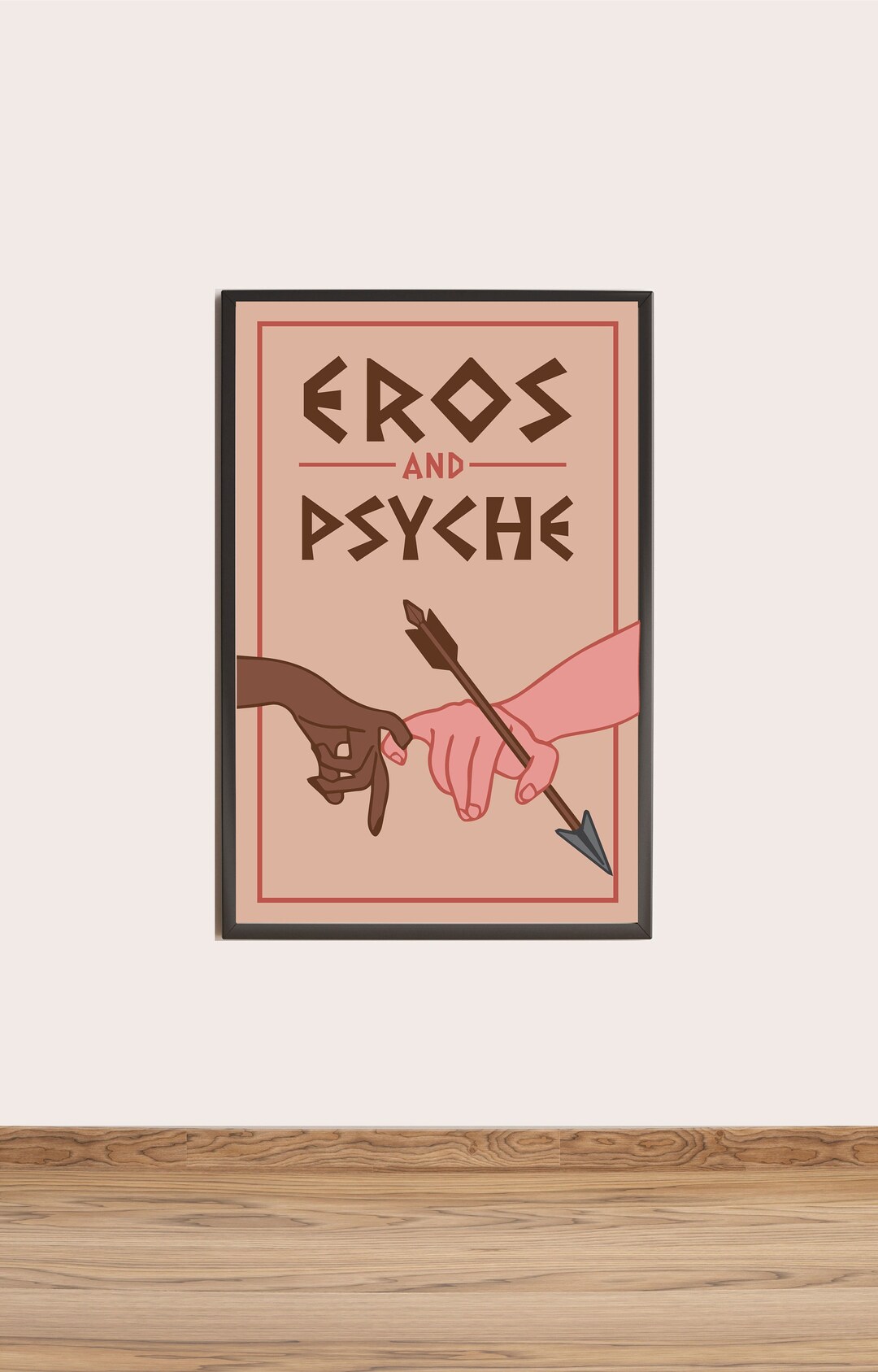 Eros and Psyche Greek Mythology Poster - Etsy
