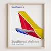 Southwest Airlines Poster, Southwest Airlines Print Tailplane ...