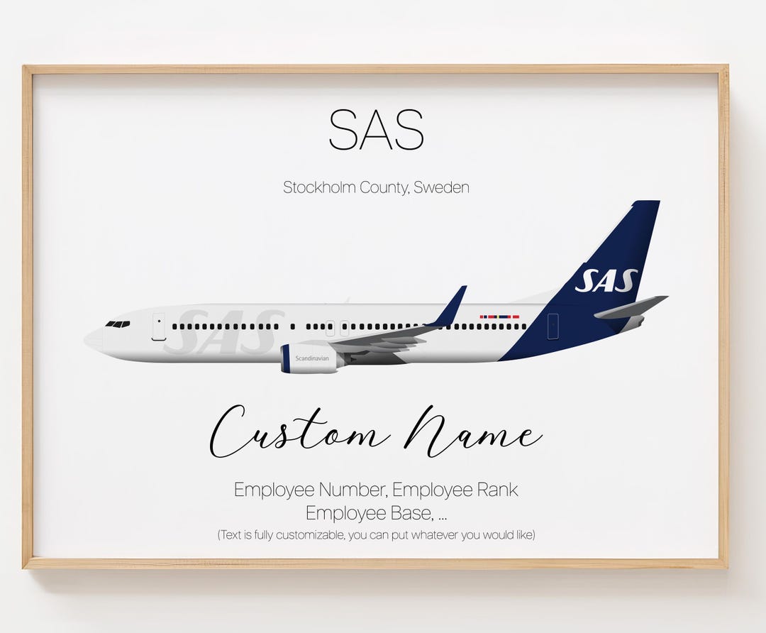 SAS Poster, SAS Print Custom Minimalistic [UNFRAMED] - Etsy