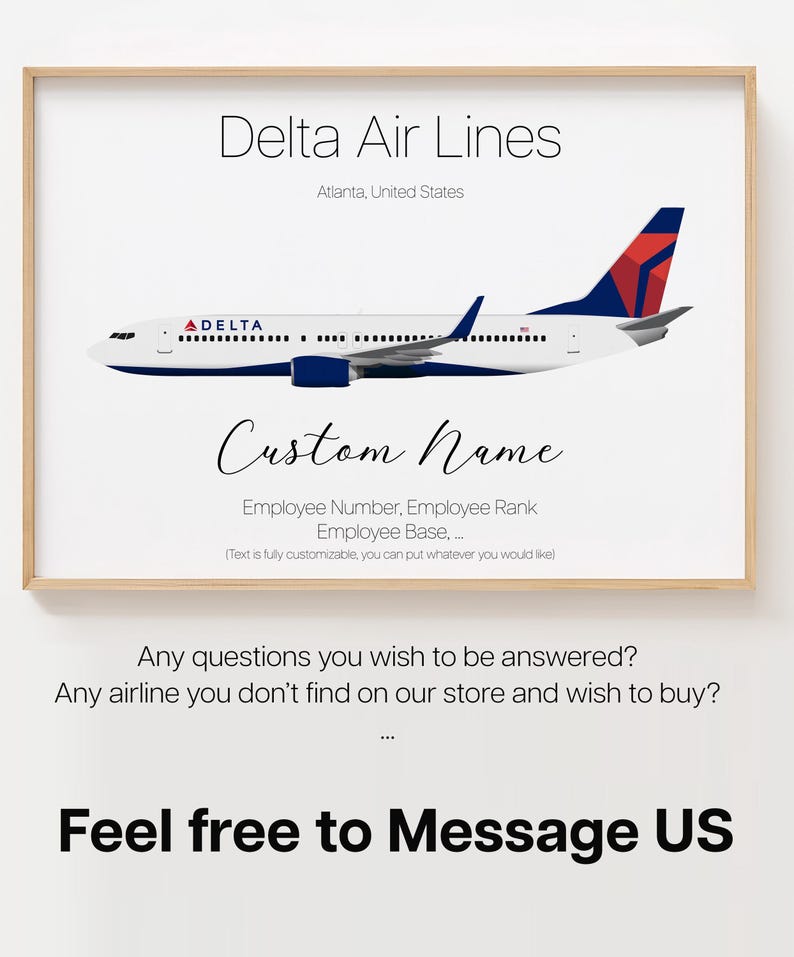 Poster Cathay Pacific, impression Cathay Pacific minimaliste ...