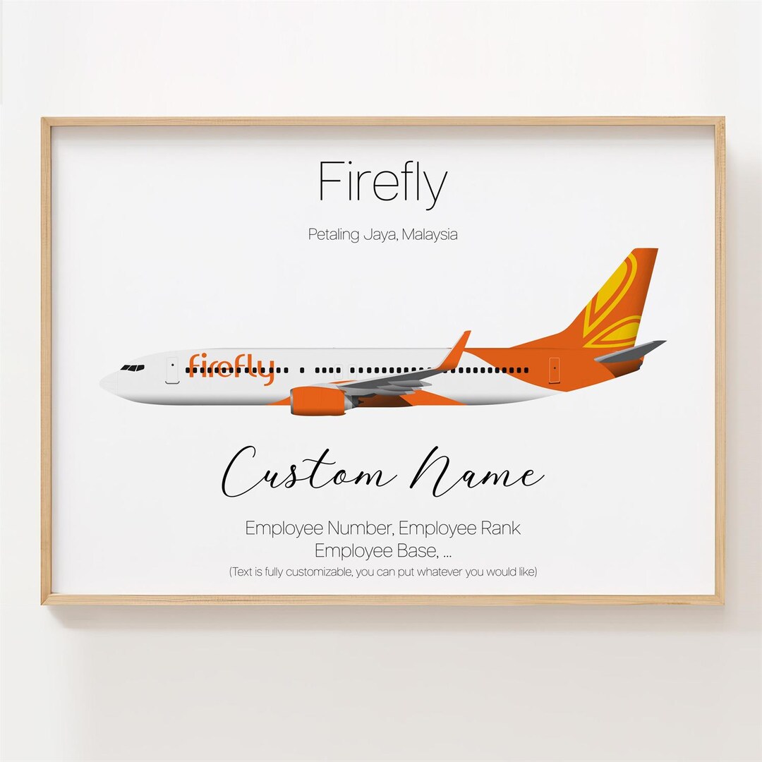 Firefly Poster, Firefly Print Custom Minimalistic [UNFRAMED] - Etsy