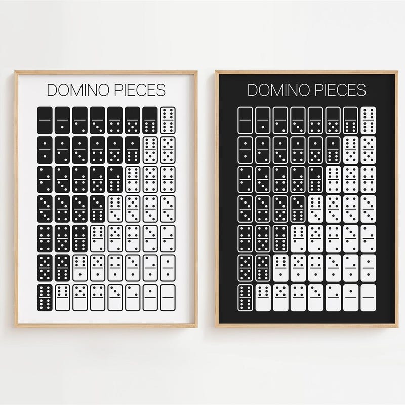 Domino Art - Etsy