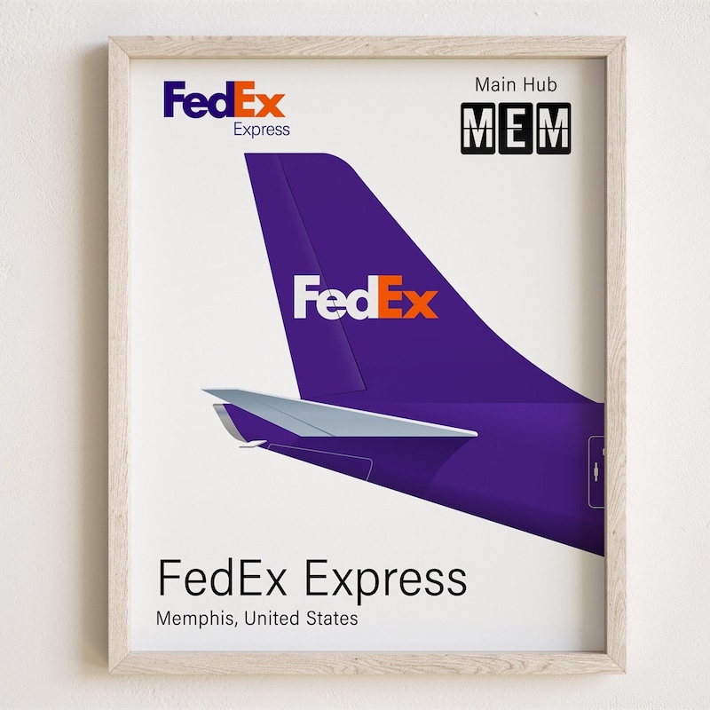 Fedex Posters - Etsy UK