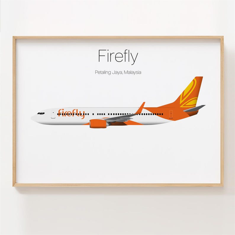Firefly Poster, Firefly Print Custom Minimalistic [UNFRAMED] - Etsy