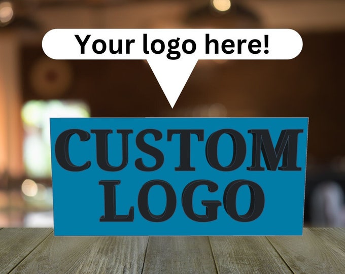 Custom 3D Logo Design - Etsy