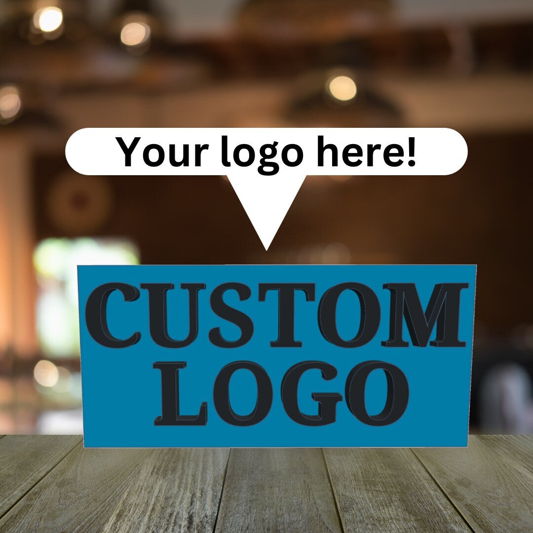 Custom 3D Logo Design - Etsy