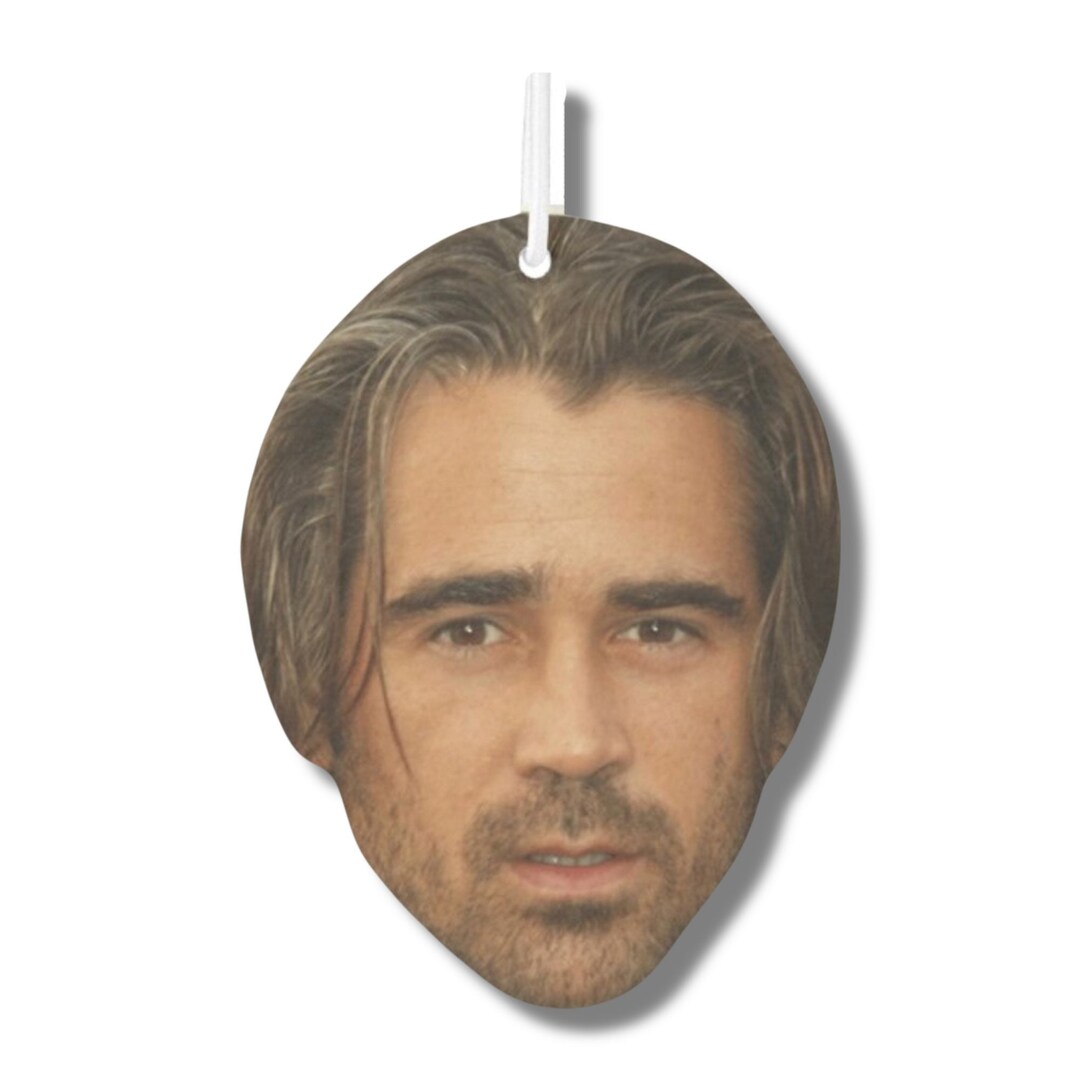 Colin Farrell Air Freshener Christmas Ornament Birthday Gag Gift Free ...