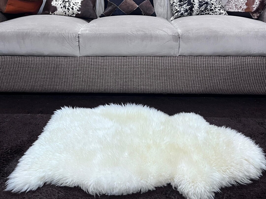 Luxurious Genuine Sheepskin Throw, Icelandic Sheepskin Rug, Sheepskin ...