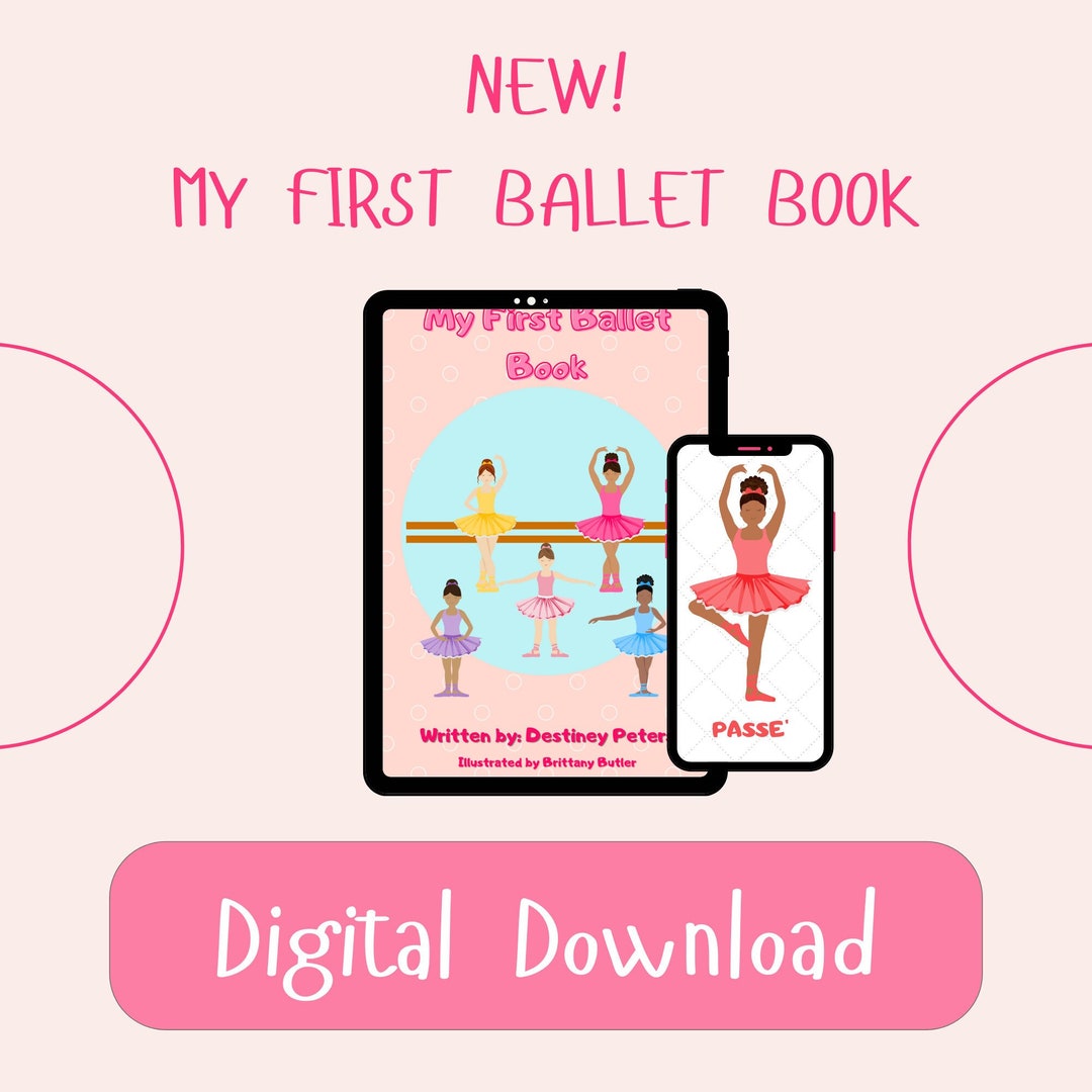 Digital Download|my First Ballet Ebook|preschool Ballet Ebook|children ...