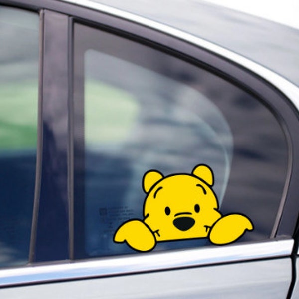 Winnie the Pooh Peeking - Etsy