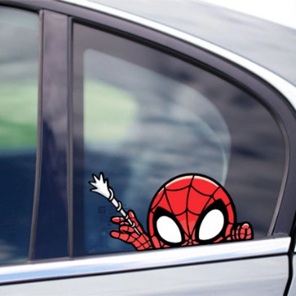 Spiderman Web Stickers - Etsy