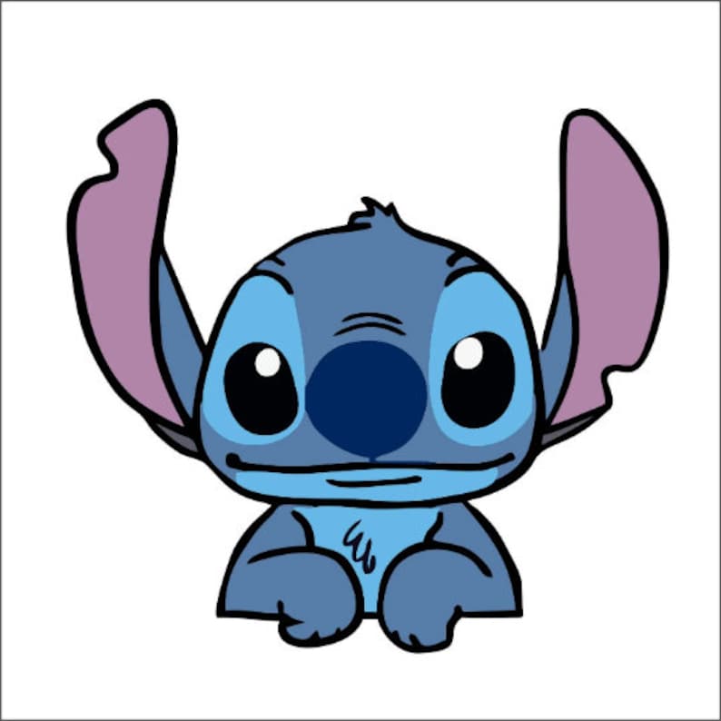 Lilo and Stitch Cute Peeking Peek Peekabo Peekers Bumper - Etsy Canada