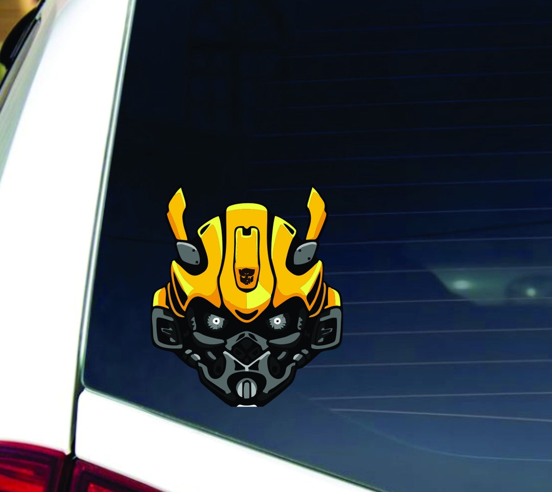 Cool Bumble Bee Fight Mode Peeking Peek Peekabo Peekers Bumper Window ...