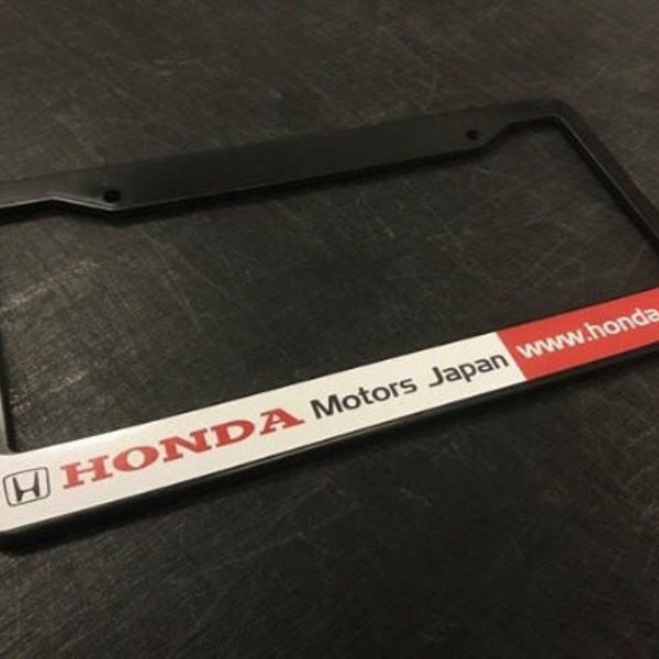 Honda Racing License Plate Frame - Etsy