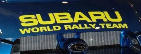 World Rally Team Vinyl Bumper Window Decal Stickers Hood Impreza Legacy ...