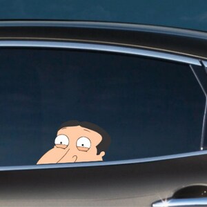 Glenn Quagmire Peeking Peek Peekabo Bumper Window Vinyl Decal Family ...