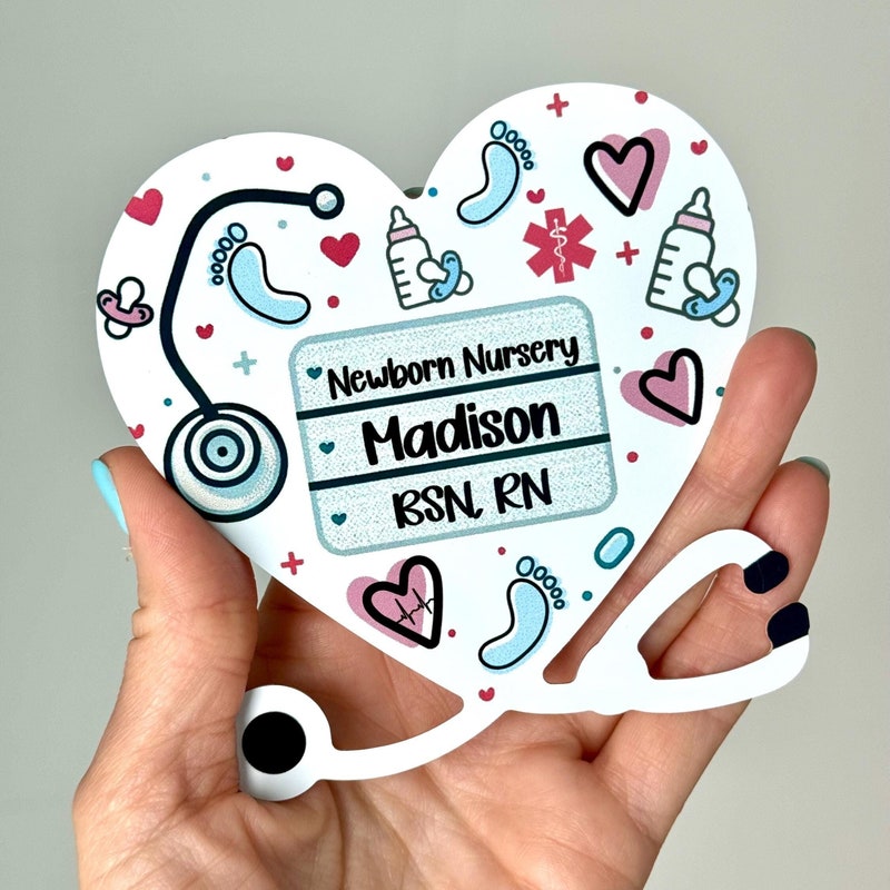 Nurse Name Tag - Etsy