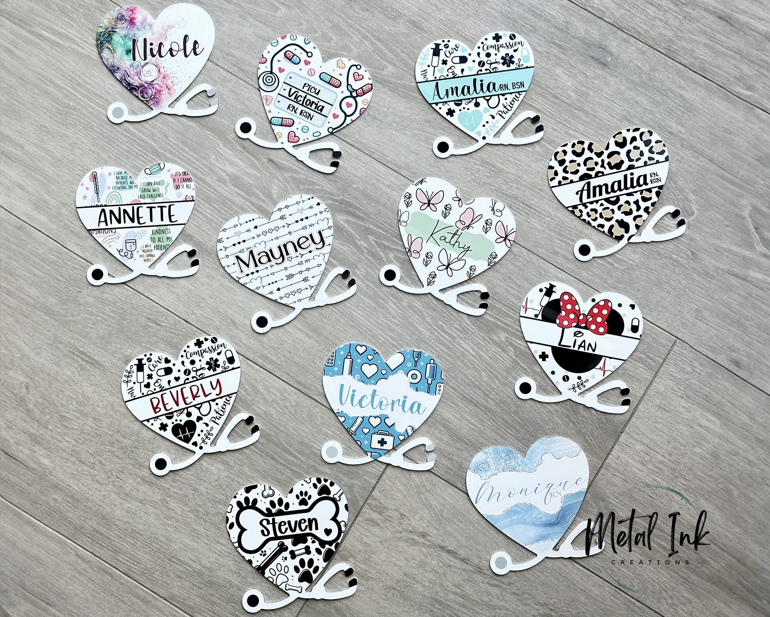 Nurse Name Tag | Custom Locker Tag | Personalized Locker Magnet | Name ...