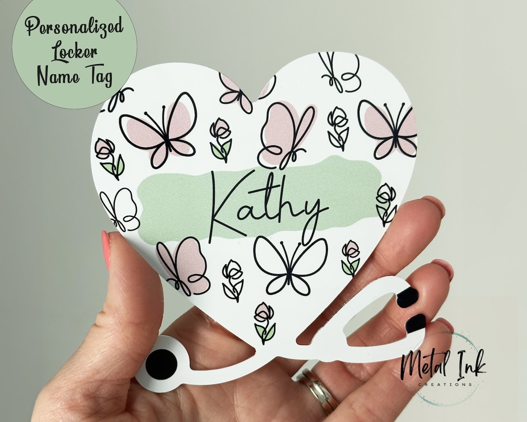 Nurse Name Locker Tag | Custom Locker Magnet | Personalized Locker ...