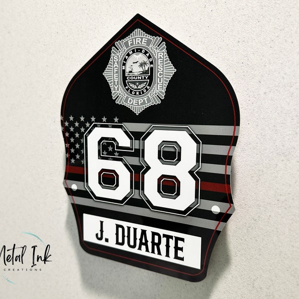 Firefighter Firehouse Decor - Etsy