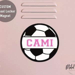 School Locker Magnet Locker Name Magnet Personalized Name Magnet Locker ...