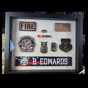 Personalized Firefighter Locker Name Tag: Full Color Firehouse ...