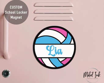 School Locker Magnet Locker Name Magnet Personalized Name Magnet Locker ...