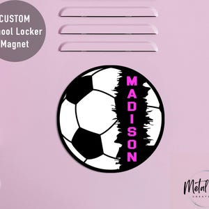 School Locker Magnet | Locker Name Magnet | Personalized Name Magnet ...