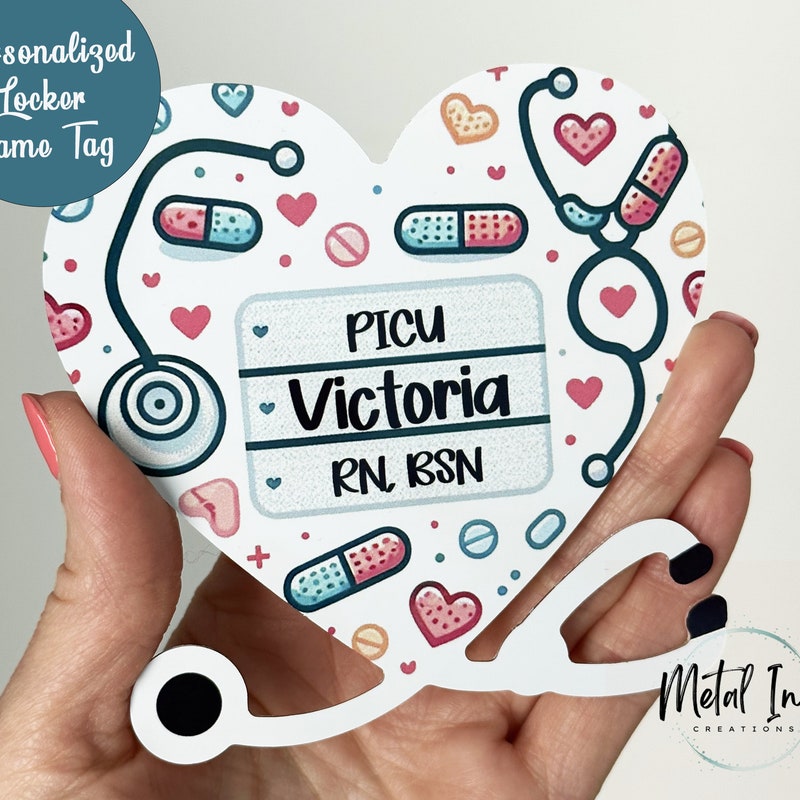 Nurse Name Tag - Etsy